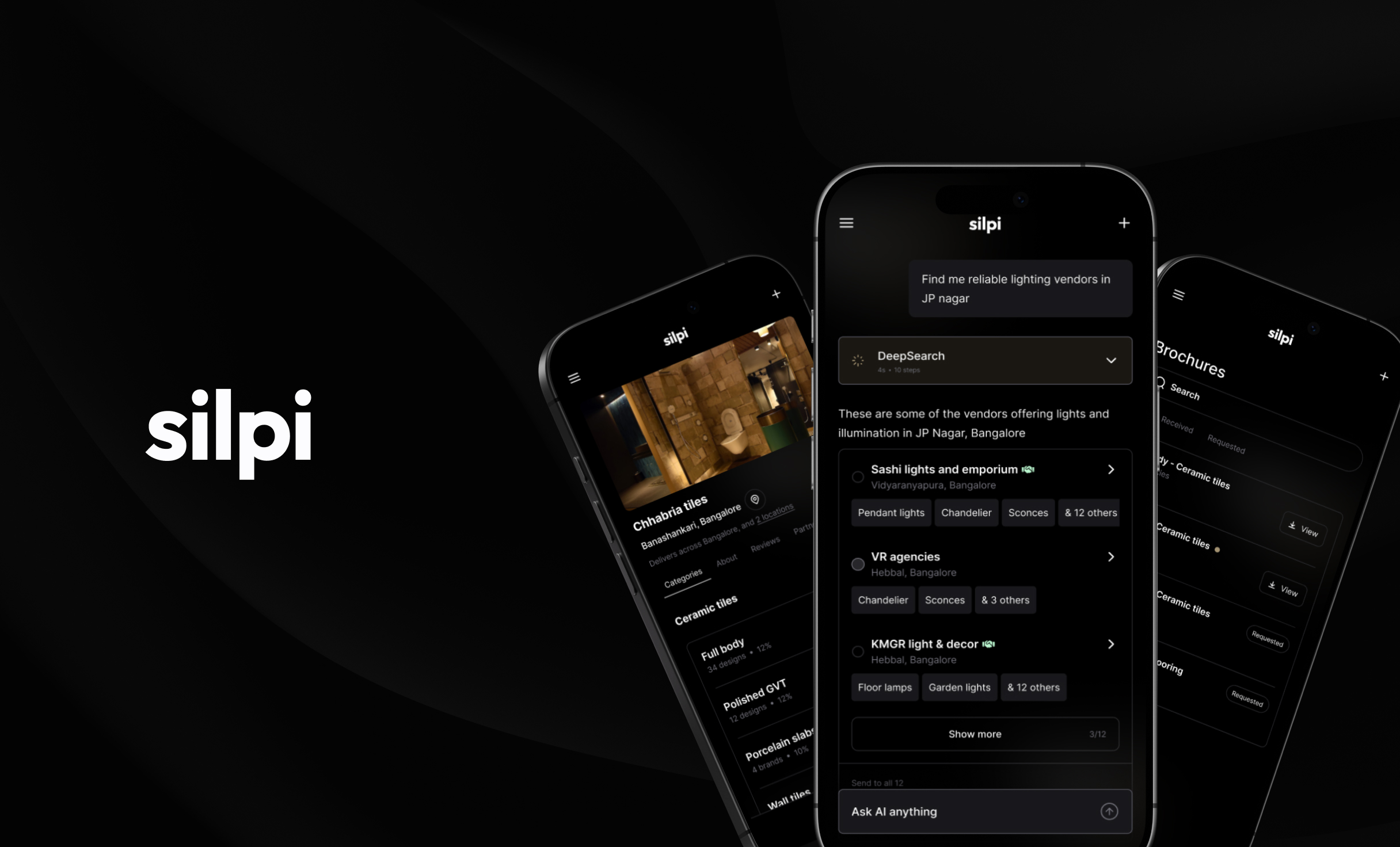 Silpi | Find vendors faster with AI